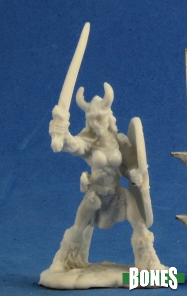 Reaper Bones: Ingrid, Female Viking – The Dragon Hangar