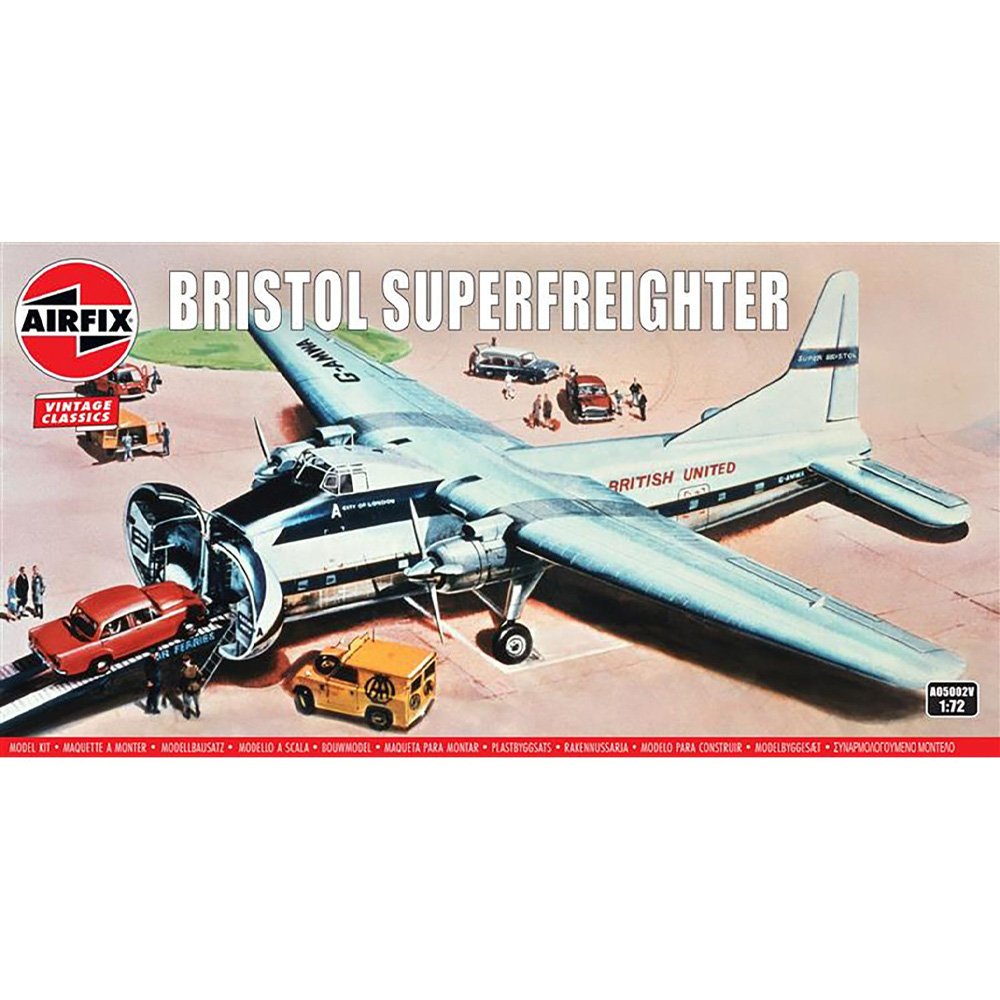 Airfix: 1/72 Bristol Superfreighter A05002V – The Dragon Hangar