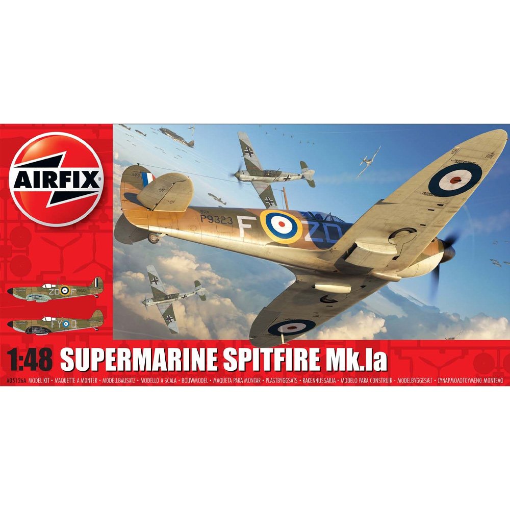 Airfix: 1/48 Supermarine Spitfire Mk.Ia A05126A – The Dragon Hangar