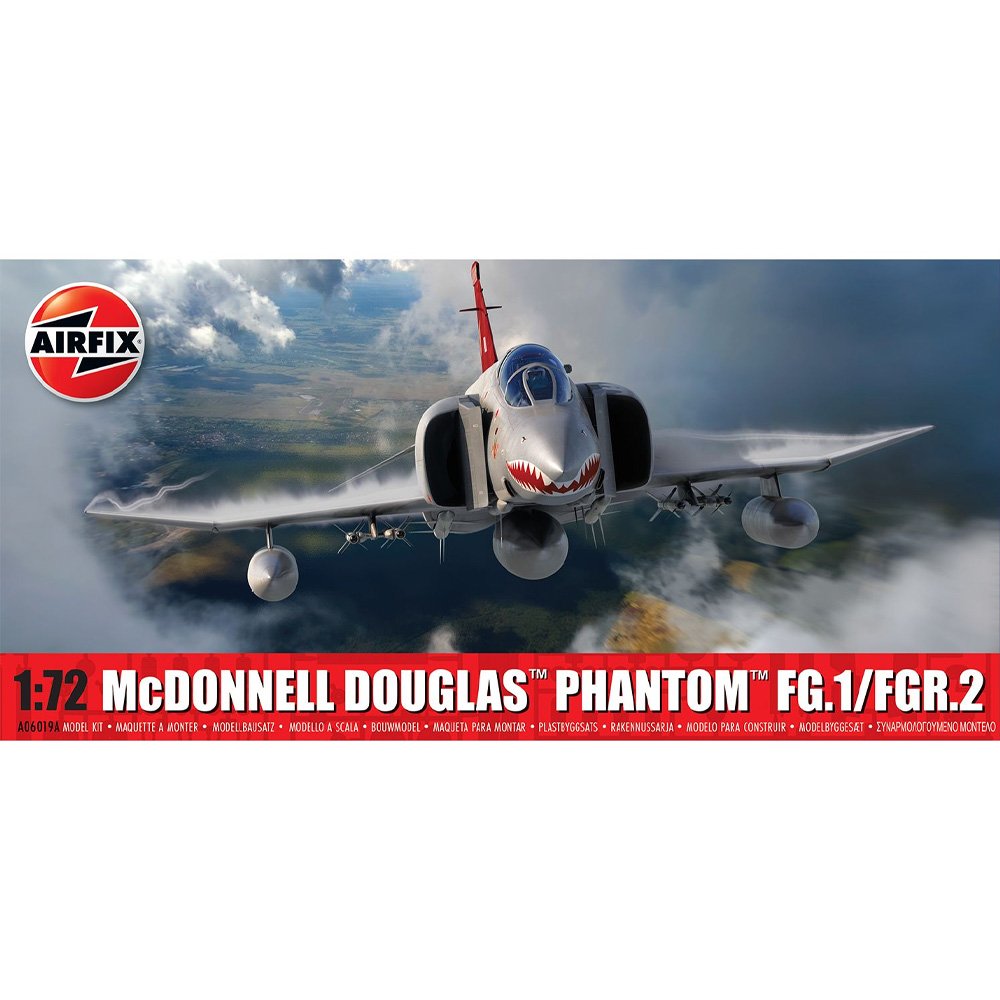 Airfix: 1/72 McDonnell Douglas Phantom FG.1/FGR.2 A06019A – The Dragon ...