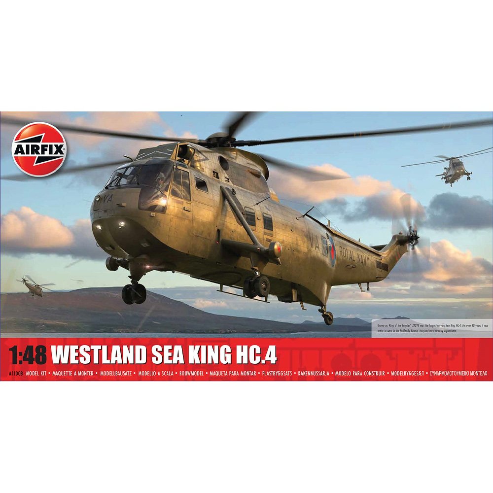 Airfix: 1/48 Westland Sea King HC.4 A11008 – The Dragon Hangar