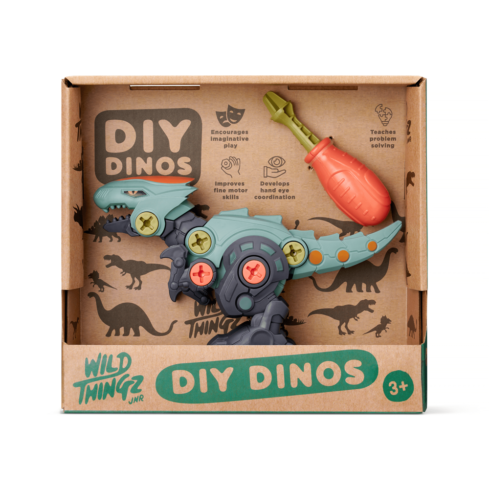 Johnco: Wild Thingz DIY Dino Velociraptor – The Dragon Hangar