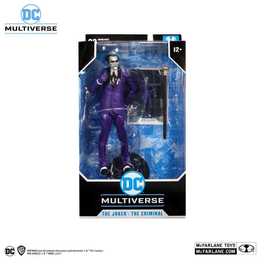 McFarlane Toys: DC Comics The Joker Criminal 7" Figure – The Dragon Hangar