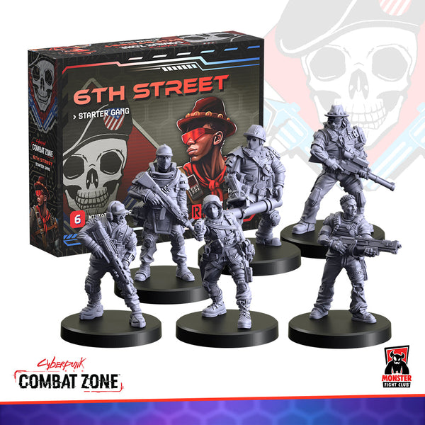 Cyberpunk RED: Combat Zone Starter Gang 6th Street – The Dragon Hangar
