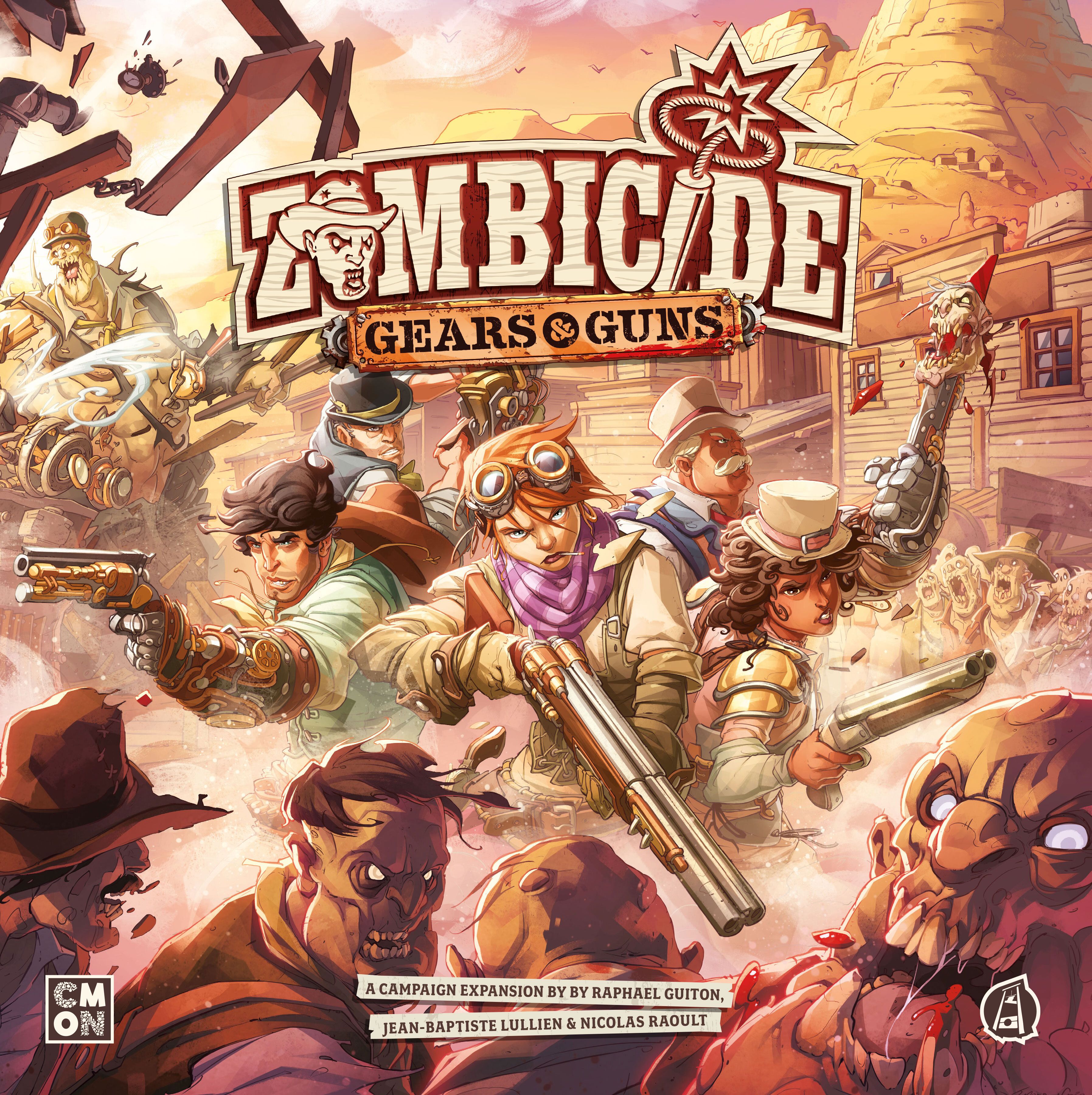 Zombicide: Undead or Alive Gears & Guns Expansion – The Dragon Hangar